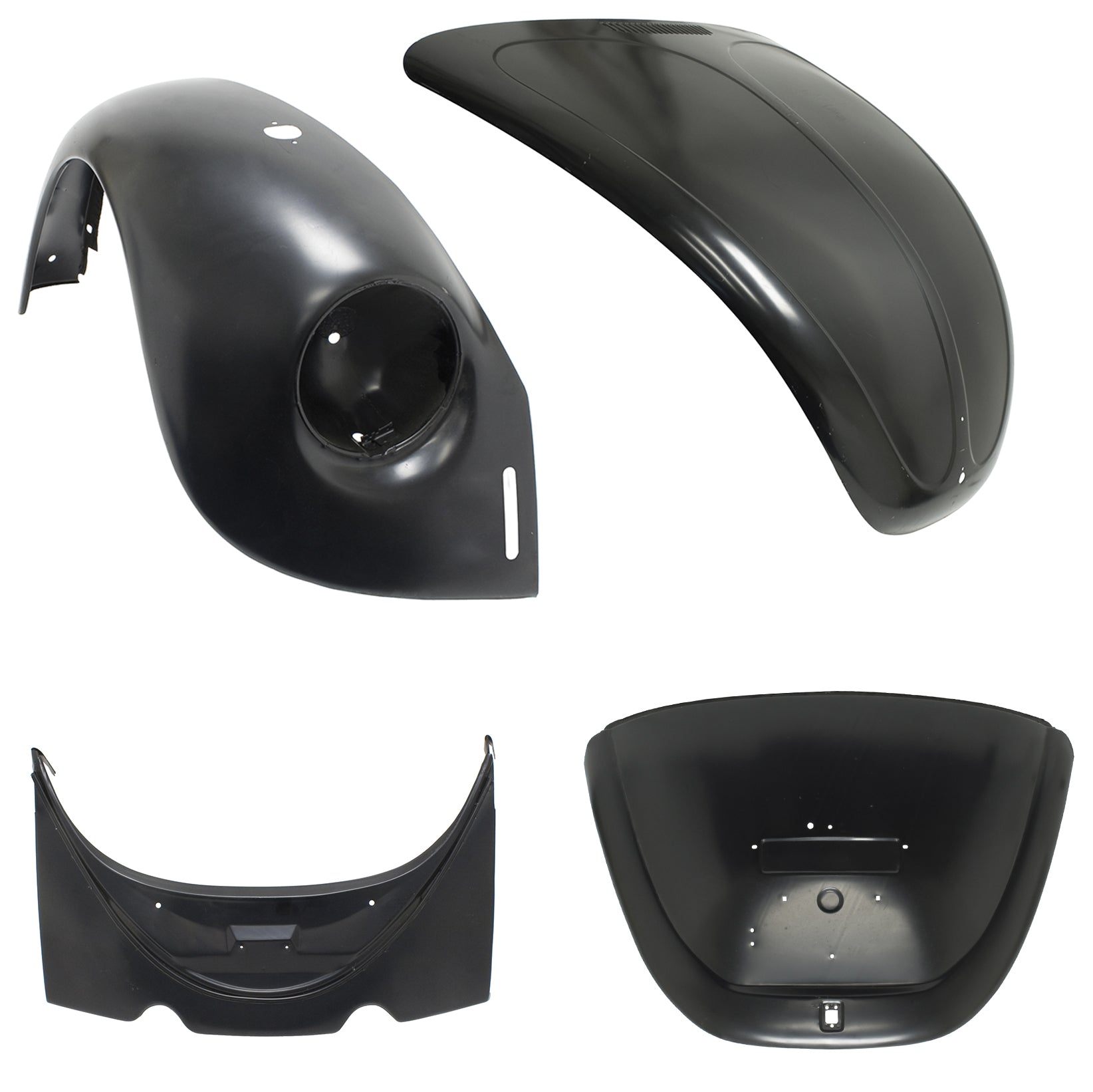 Vw Bug Front & Rear Fenders, Beetle Rear Deck | Moore Parts