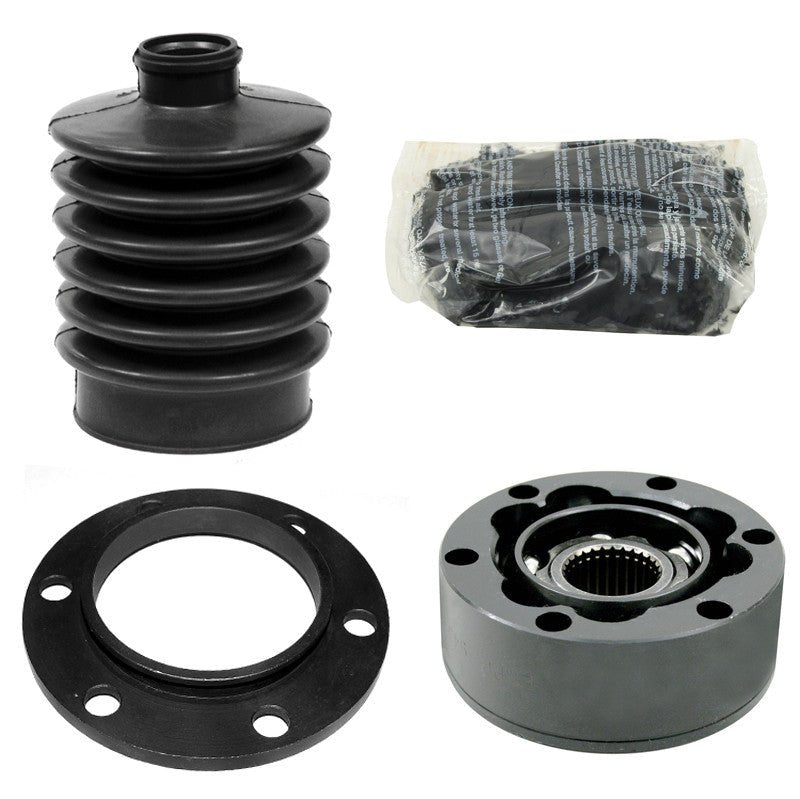 930 CV Joint Kit W/Chromoly Cage, Boot, Flange | Moore Parts