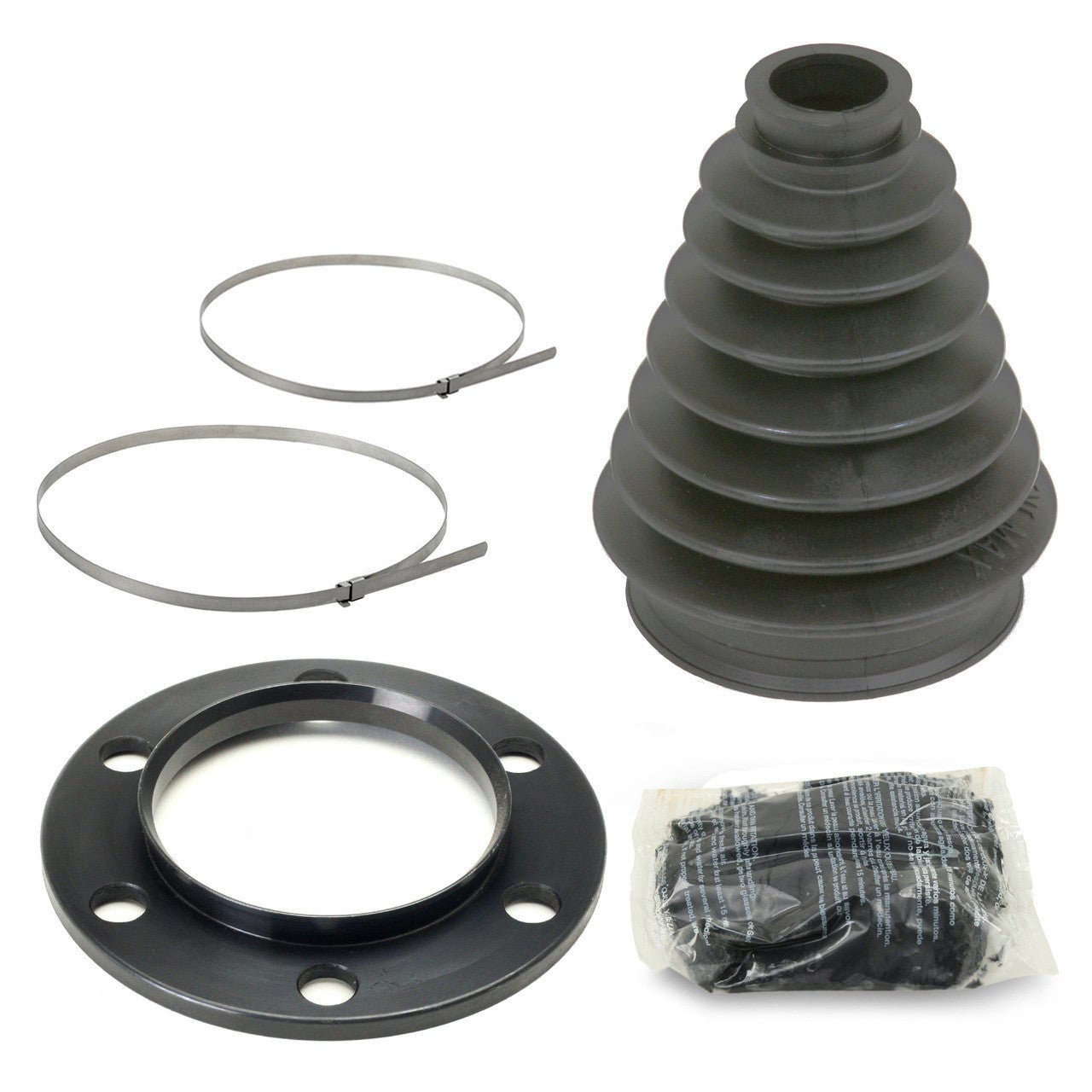 Porsche 930 Cv Joint Mini Axle Boot Kit With Chromoly Flange/Clamps/Gr ...